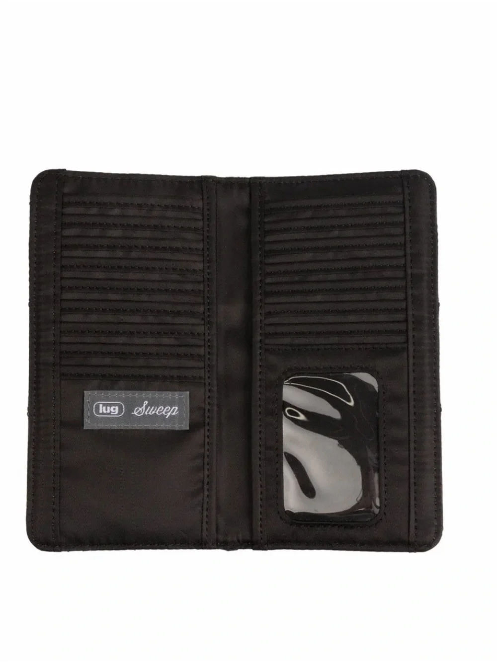 lug | Bags | Lug Black Quilted Sweep Nwt Wallet | Poshmark